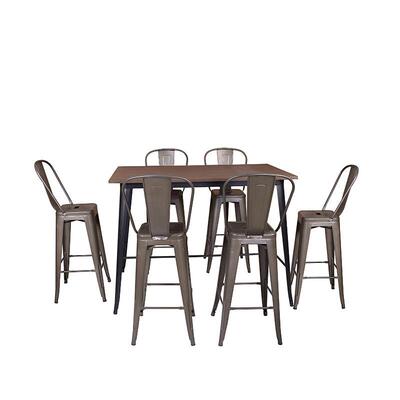 木面长方形大20735桌子餐厅质家具小脚桌餐桌140*木0*75餐馆饭桌8