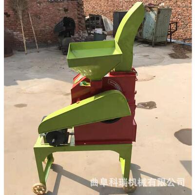 家庭猪饲草干两用粉动碎机养殖场牧草铡草机小移VAX湿方便