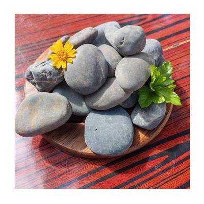 南京510六合区天然黑雨花石|水族箱底砂景石光抛鹅装卵造石鱼缸饰