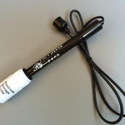 上海罗素E-201-C-9PH复合电极/PH探头/可充塑壳PH电极/酸度计用