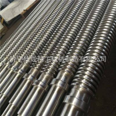 厂家直销梯形螺纹丝杆加工机床传动丝杠t型正反牙T20T30T40T50T60