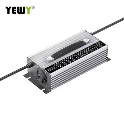 UY2000 三段式智能车载充电器48V30A 磷酸铁理电池充电器
