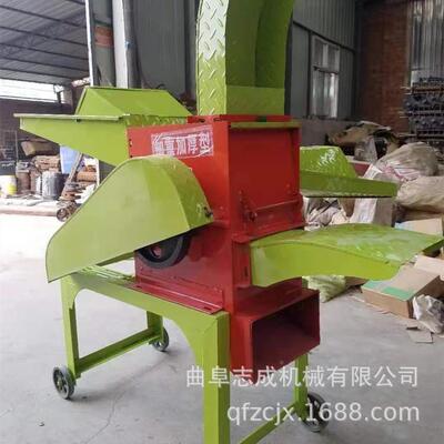 家用铡PXM草养殖机碎场草青切机干湿两用秸秆揉丝机