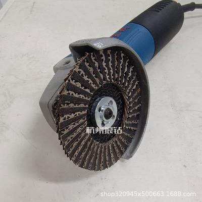 金刚石百叶片磨片耐百页片寸玻璃陶瓷碳化42寸LBF碳化钨钨打磨片