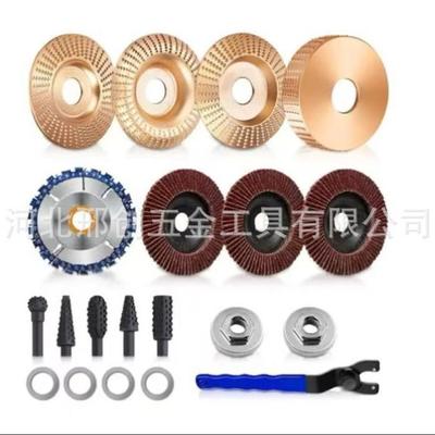 盘14PCS木工磨塑型538刺盘磨机刺角打磨片用硬圆磨轮修打磨刀抛光
