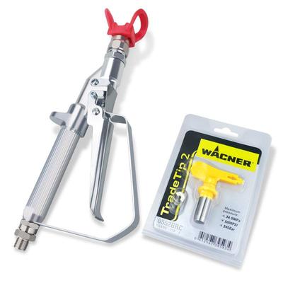 乳胶油漆WZX涂料无喷气喷漆涂机配件一字直柄线枪一线直杆直喷漆