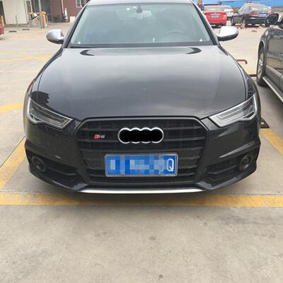 适用于奥迪A网6L47984改装S中11718款A6C7PA前6杠格栅中网水6箱罩