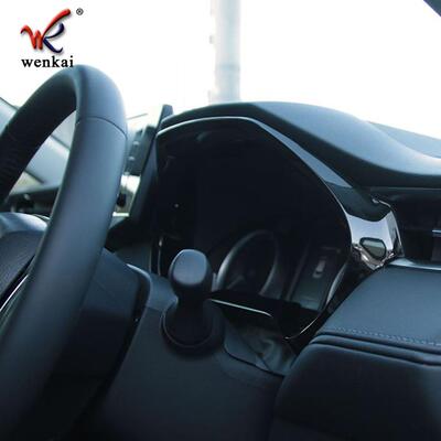 适于z丰田Harier改装内饰r仪表框装用饰亮框VWK-9000-ena威飒专用