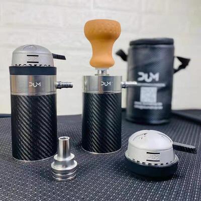 电商德国DUM便携式车载炭纤维带包旅行壶DUMSHISHA