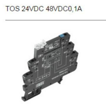 WEIDMULLER魏德米勒继电器TOS24VDC48VDC0.1A1126940000广州市