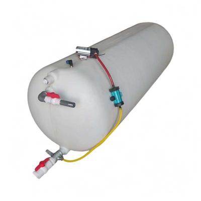 车塑料水货箱半挂工程车塑胶淋水淋器卡车水箱卡拉猪车白色14轻水