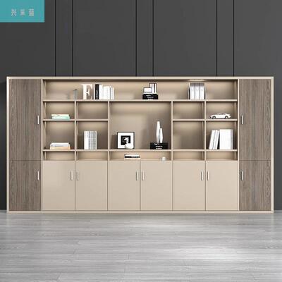 文件柜兴采OBF蓝书柜老板办公室背景柜隔断档柜纳木案质柜收柜储