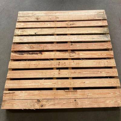面广州现货仓库叉车木卡货板二木托盘熏蒸木栈板消毒NQD物流栈板