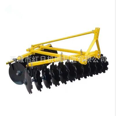 供应圆盘耙销售18片轻型三点悬挂圆盘耙1BQX1.7缺口耙V型耙片