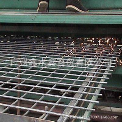 桥梁螺纹钢焊接网d8冷轧带肋钢筋网混泥土黑铁网
