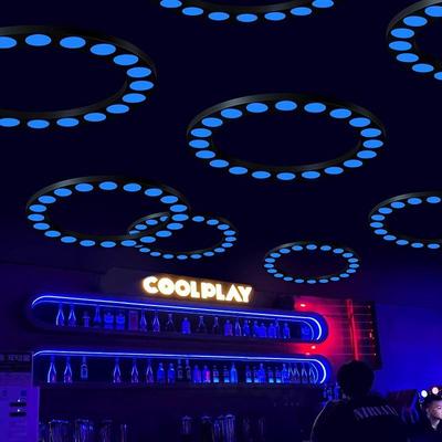 网红创意氛围灯清吧幻彩七彩音乐吧烤肉健身房烧烤吧火锅店装饰灯