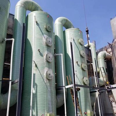 玻璃钢脱喷净硫塔除尘设备酸雾化塔硝塔除雾塔脱淋塔洗JRK涤塔