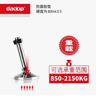 大普万向脚杯碳钢16/2/24支撑载重达调节M地脚厂0002家供应支撑轮