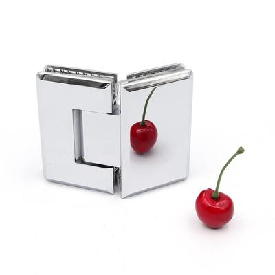 畅卫浴方形斜边直135度光铬黄浴销室角夹合页家具五金铰铜链SVA-3