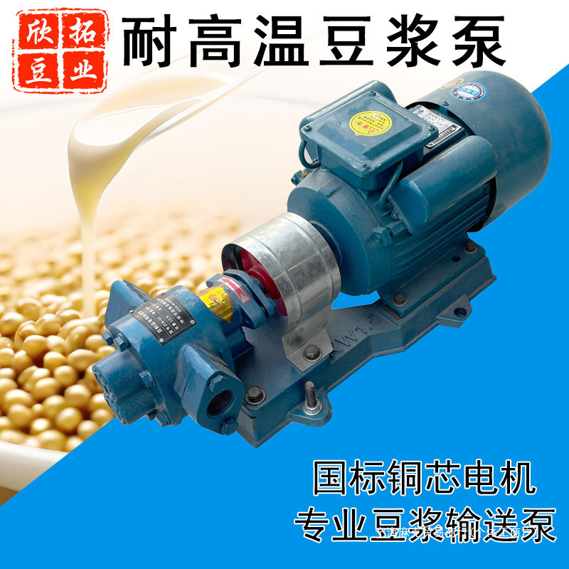 豆腐脑泵抽豆渣齿轮泵豆浆泵电动冷热豆制品浆泵耐高温其他