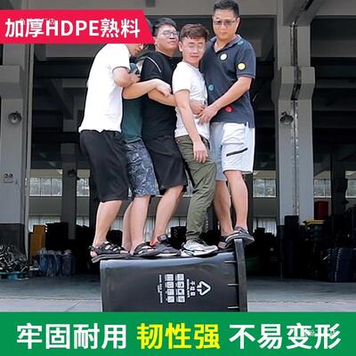 户外垃圾桶大带号商用668THM57容挂物业环卫车240升大量盖餐饮分