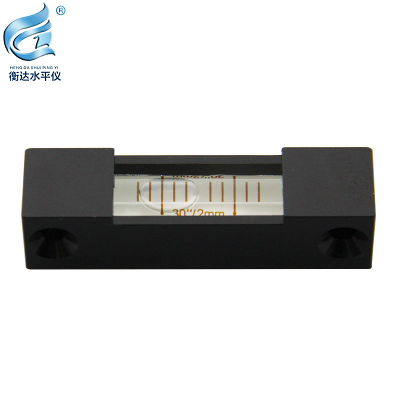 条式水平仪机械条形水平气泡水准泡水平尺迷小型水平珠侧面安装孔