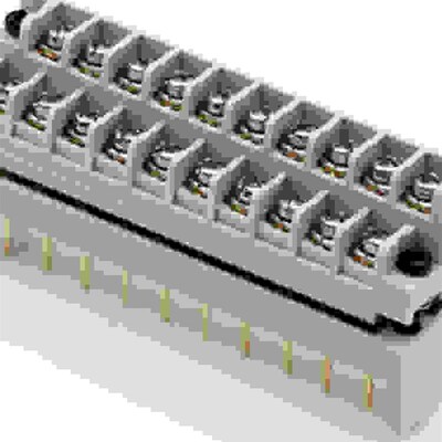 Plc输入输出端子排Fx1S Fx1N Fx2N Fx3U模块端子排