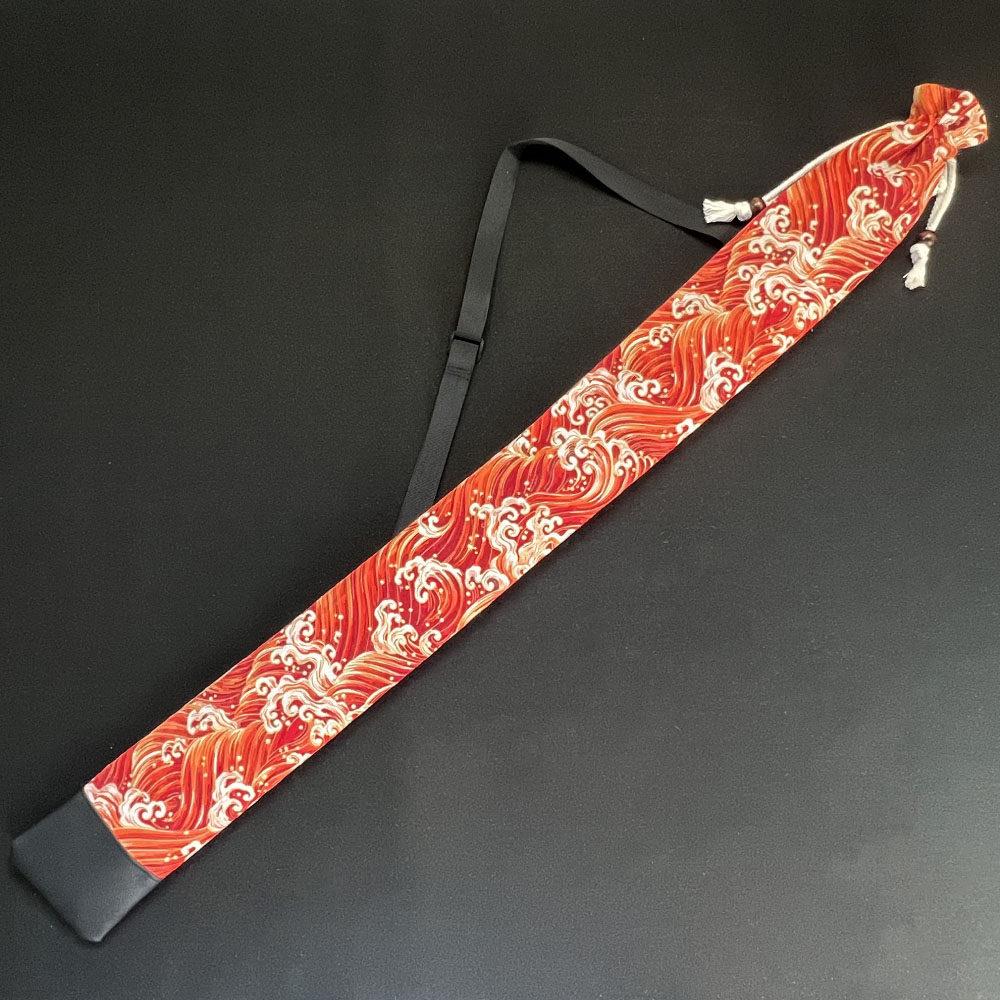 高档剑袋刀剑套棉麻背带款剑袋武术太极剑袋布袋六款图案跨境热销