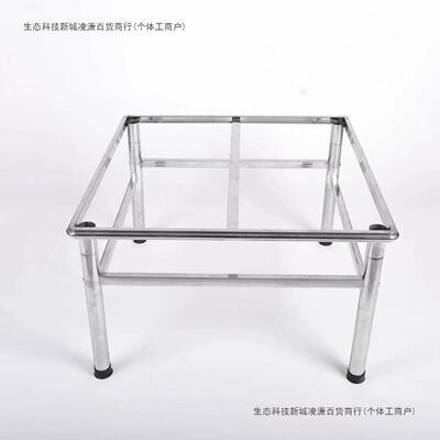 不锈瓷钢砖架桌子子厚折NII叠加不锈钢桌子家用简易