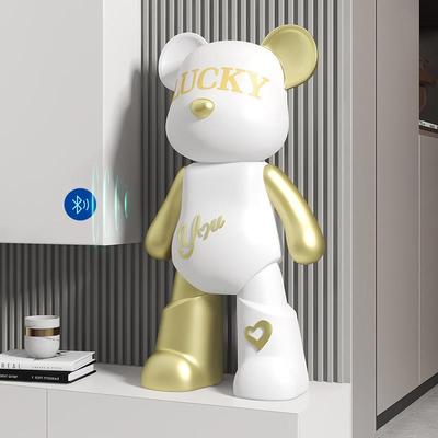 网红暴力熊落地厅摆HPA件客厅视装柜电进门入户沙发旁前台大高级