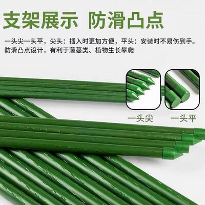 KCl7fOq4庭院豆角架黄瓜架绿爬植藤户外花架架钢种菜架子葡萄架管