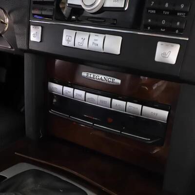 适WBJ用奔驰W12E级E200饰260300内改装控功能2空中调按键装饰贴片