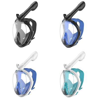 儿童成人款潜水面罩新款防雾面罩Snorkel Mask全干式防雾潜水面罩
