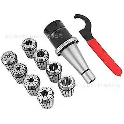 10CS铣床刀柄NT40P-ER3套装（6-8-10-122-14-16铣床刀柄-18-20mm