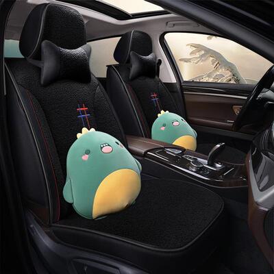 0年新款汽车绒座全包卡通泰迪麻加绒2保暖冬73696季垫坐椅套厂家
