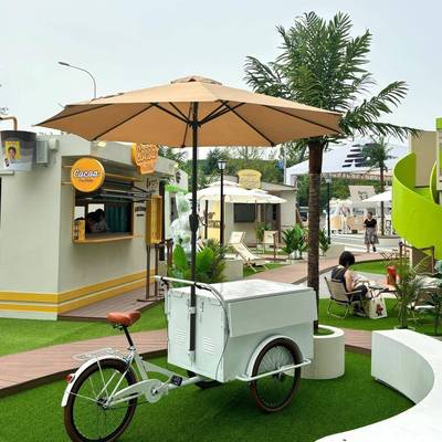 艺摊餐车摆摊车多能夜市移功动摊位车集铁市地烧烤10饮品促销小推