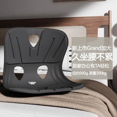 柯柏蓝护腰坐垫办公室久坐不累减压矫姿加大矫正椅座垫靠垫一体