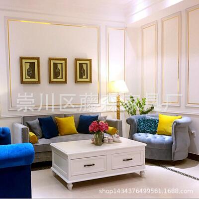 古式椭ts-95232圆形沙发欧式单人小沙发绒质布艺厅拉扣客新典美弧