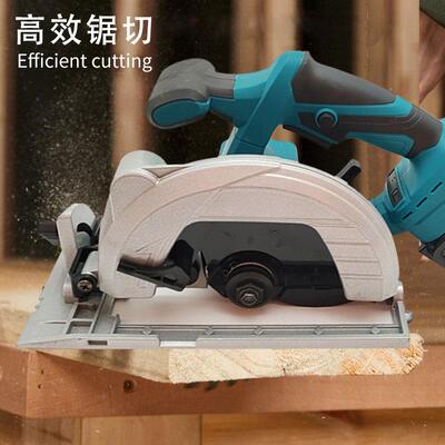 锂电电圆锯大WNU手率提无线家功用便携式木工电锯锂锂电圆切割机