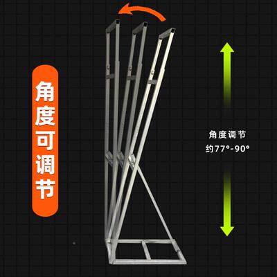 K板背景架广告支架婚架庆道具海报展牌支T撑NXD可伸缩立示式落地