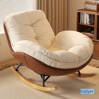 人沙发蛋壳懒摇台椅阳躺椅小户型卧室沙发可可睡客躺厅单MKF人窝