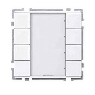 MTN6839纯2白色设计系列8键智能面板智1面能照明控制系统TLR轻触