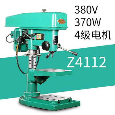 江晖台钻多功能重型台式钻床380v高精度工业级钻台Z4112