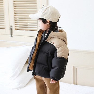 宝宝羽绒服男童加厚2024冬季新款儿童羽绒服短款外套1-3-6岁23916