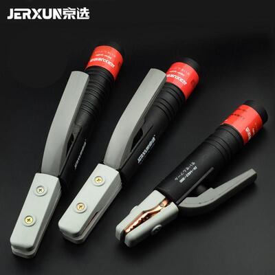 京选电焊钳纯紫铜不烫手电焊把 工业级焊夹小型300a800a电焊钳子