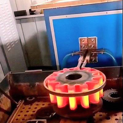 自RAC-120K火动齿轮频淬机轴类零部件热处理感应加械热设备源高头