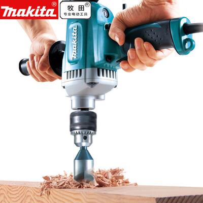 牧田makita电动工HQJ具M6200BM6飞201B机工业钻家用两用多动能电/