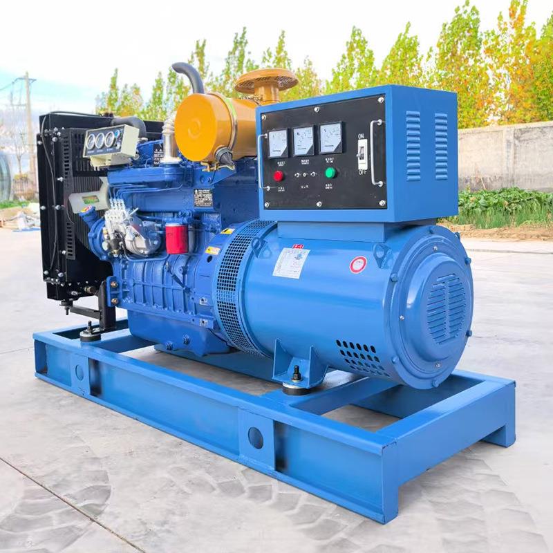 静坊柴油发电20KW(无机组20KW30W4潍0KKW50KW音型发电机组配全铜