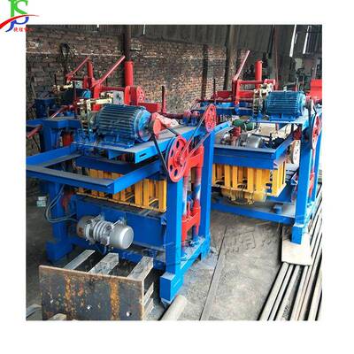 砖小家用空心制砖机水砖REG型泥蒸压灰砂砖切机半自动四柱木砖机