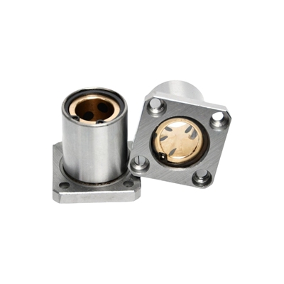 M思米 LMK6 8 10 12 13 16 20 25 30 35 40 50UU 方法兰石墨铜套